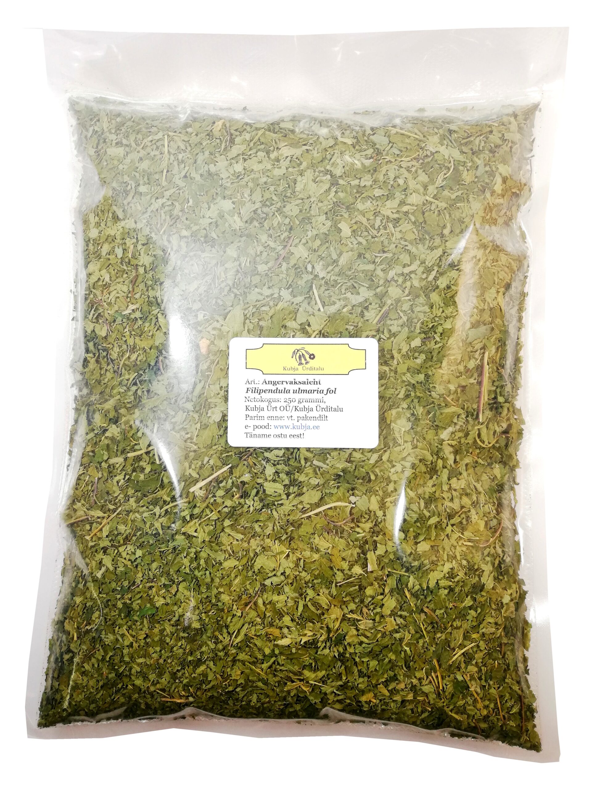 Angervaksaleht - Angervaks - Filipendula ulmaria fol. 250 grammi - Kubja
