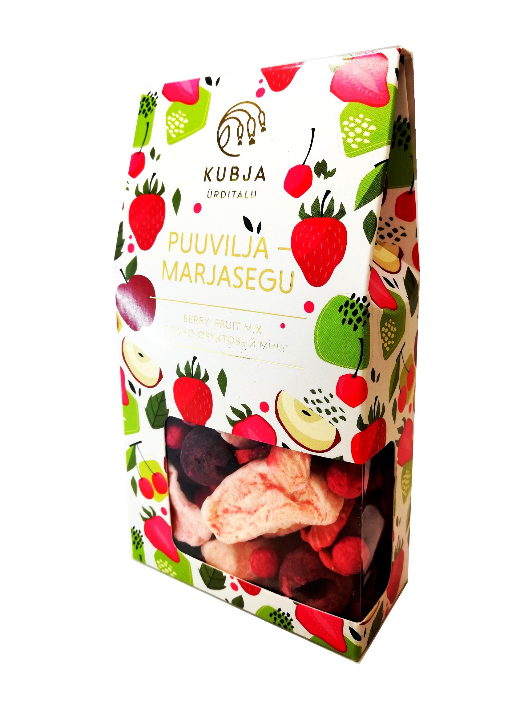 Puuvilja – Marjasegu, Külmkuivatatud - 40 grammi - Kubja